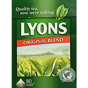 Lyons Original Irish Tea. 80 Bags