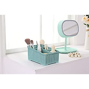 Multi-Purpose Storage Organizer | Office, Living Room, Bathroom Organizer | Holds Stationary, Vitamins, Supplements, Makeup | Large Capacity | Home Organization (Green)