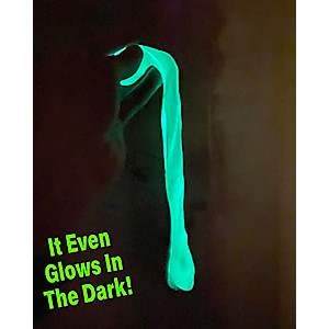 Angry Beaver Stress Relief Putty - Glow in The Dark Dill Dough - Funny Gag Gift for Women - Fun Stress Toy for Adults, Fidget Putty Stocking Stuffers, Relaxing Gift Baskets