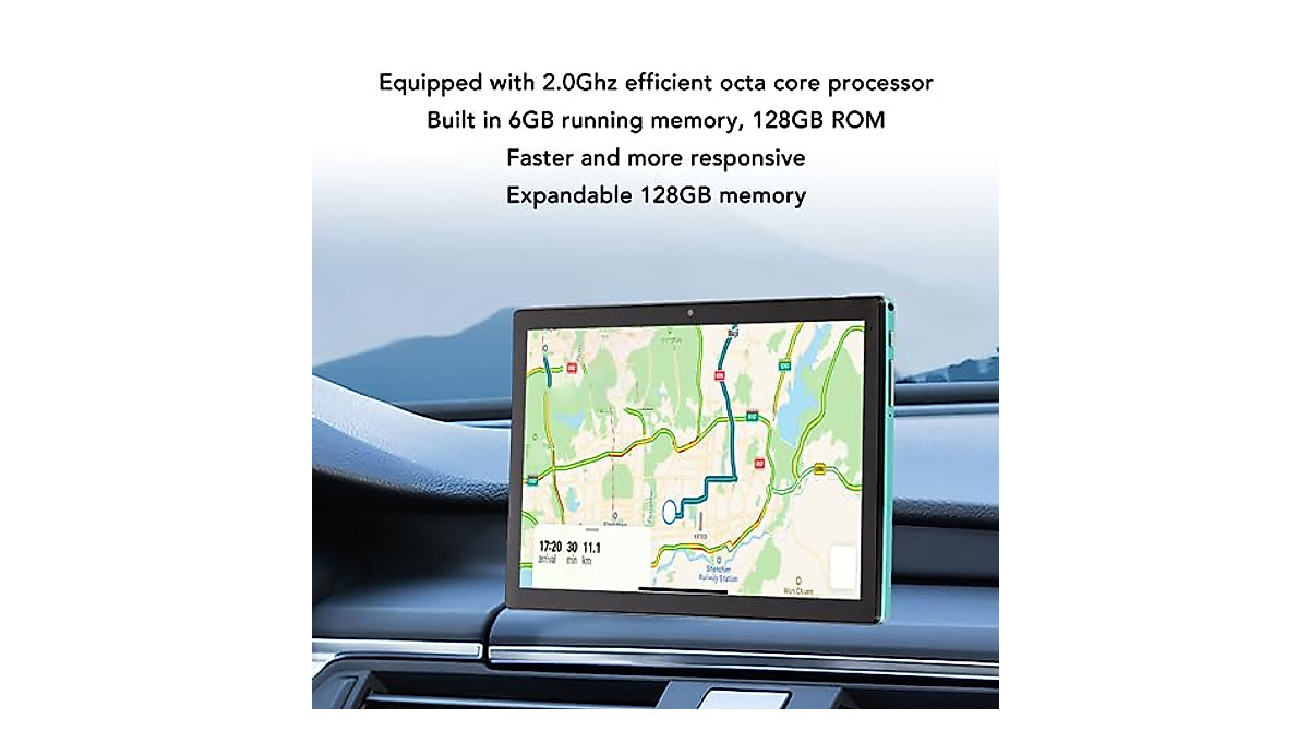SHYEKYO 10.1 Inch Tablet with Night Reading Mode & 6GB RAM