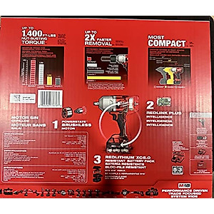 Milwaukee 2767-22R Fuel High Torque 1/2" Impact Wrench w/Friction Ring Kit