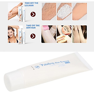 Hair Removal Cream, Painless Non-Irritating Hair Removal Cream For Sensitive Skin Body Hair Removal Cream For Women Men Armpit Leg Depilatory