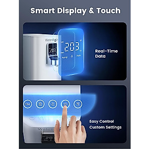 Waterdrop K19-H Countertop Reverse Osmosis System, Instant Hot Water Dispenser, Reverse Osmosis Water Filter Countertop, 3:1 Pure to Drain, 4 Temperature Options, No Installation