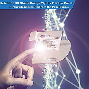 Generator Interlock Kit Compatible with Square D Electric QOCGK2C QO Cover Generator and QOM2 Frame Size Main Breaker