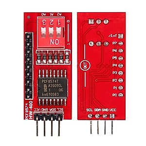 QCCAN 6pcs PCF8574 PCF8574T IO Expansion Board I/O Expander I2C IIC Port Interface Evaluation Develop Module