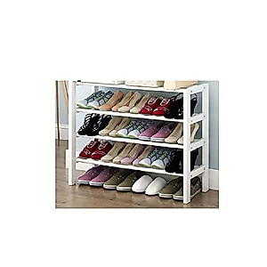 DINGZZ Shoe Rack, Shoe Shelf Storage Organizer for Entryway Hallway Bathroom for Boots Rack
