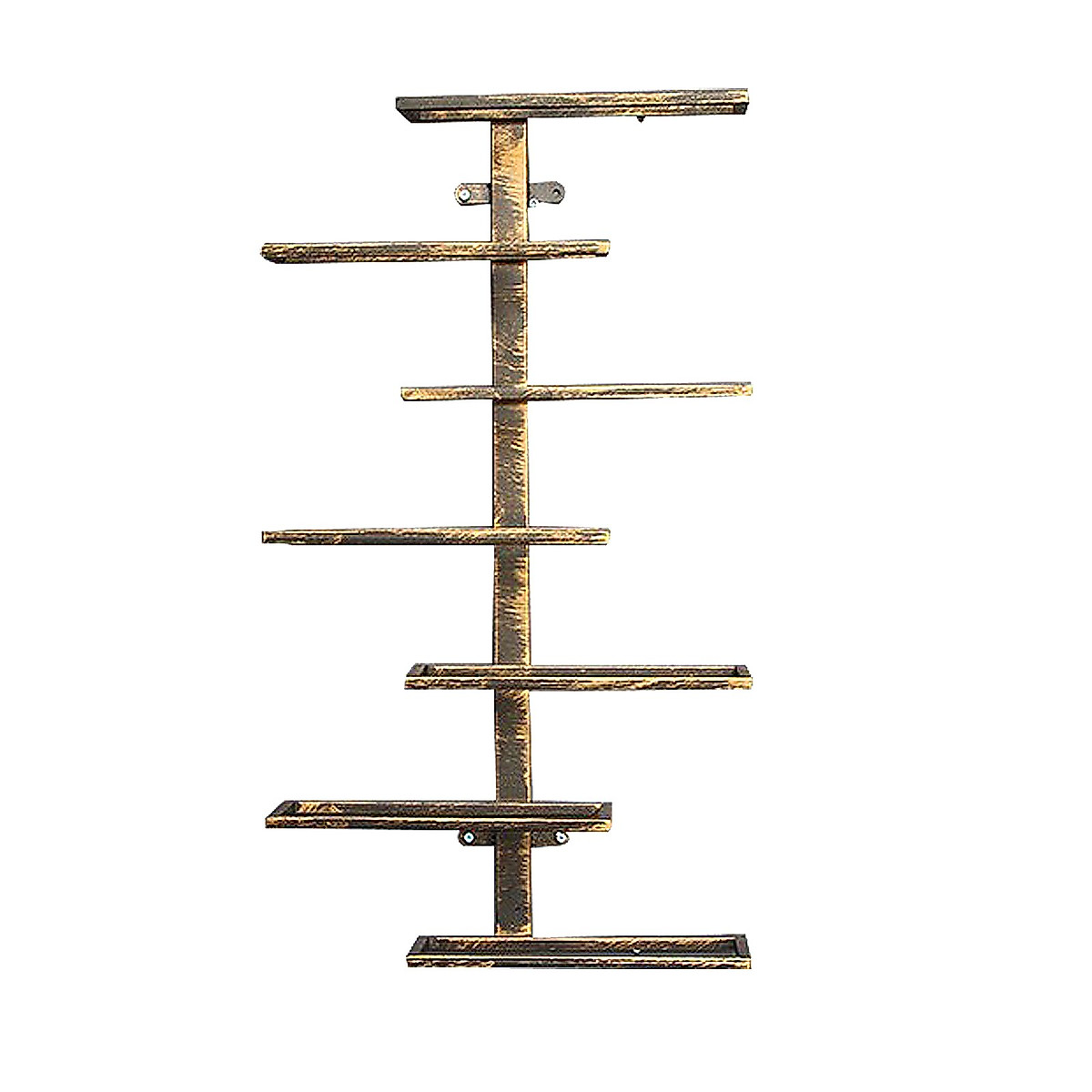 Vintage Retro Wall Mount Wine Rack for Restaurants, Bars, Daily Home furnishings etc (Hold 7 bottles) ¡­