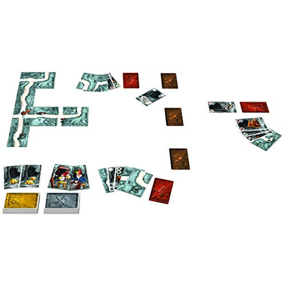 Amigo Games Saboteur The Mother Lode Bonus Pack Strategy Card Game – Includes Saboteur, Saboteur 2 & Secret Collectors’ Card – Perfect for Family Game Nights for Kids & Adults Age 8 & Older