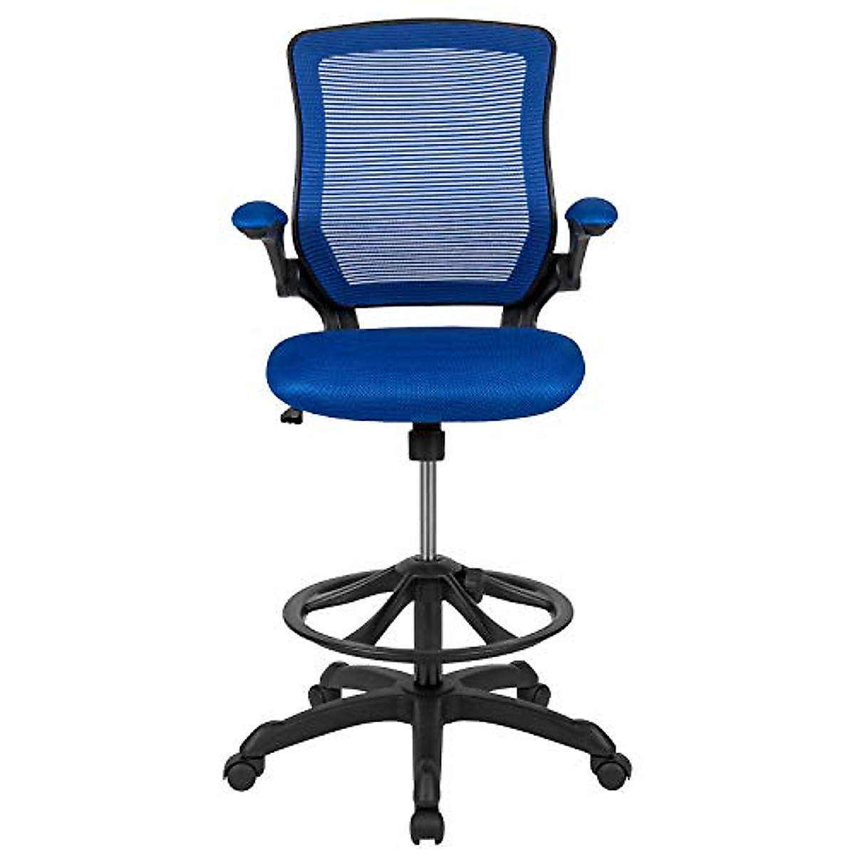 Flash Furniture Office Seating, 27"W x 27"D x 42" - 49.5"H, Blue