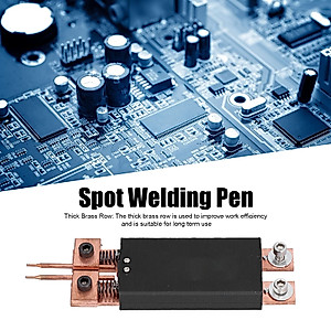 Spot Welding Pen Integrated Spot Welder Machine Battery Accessories with Double Springs on Handle for Industrial Machine