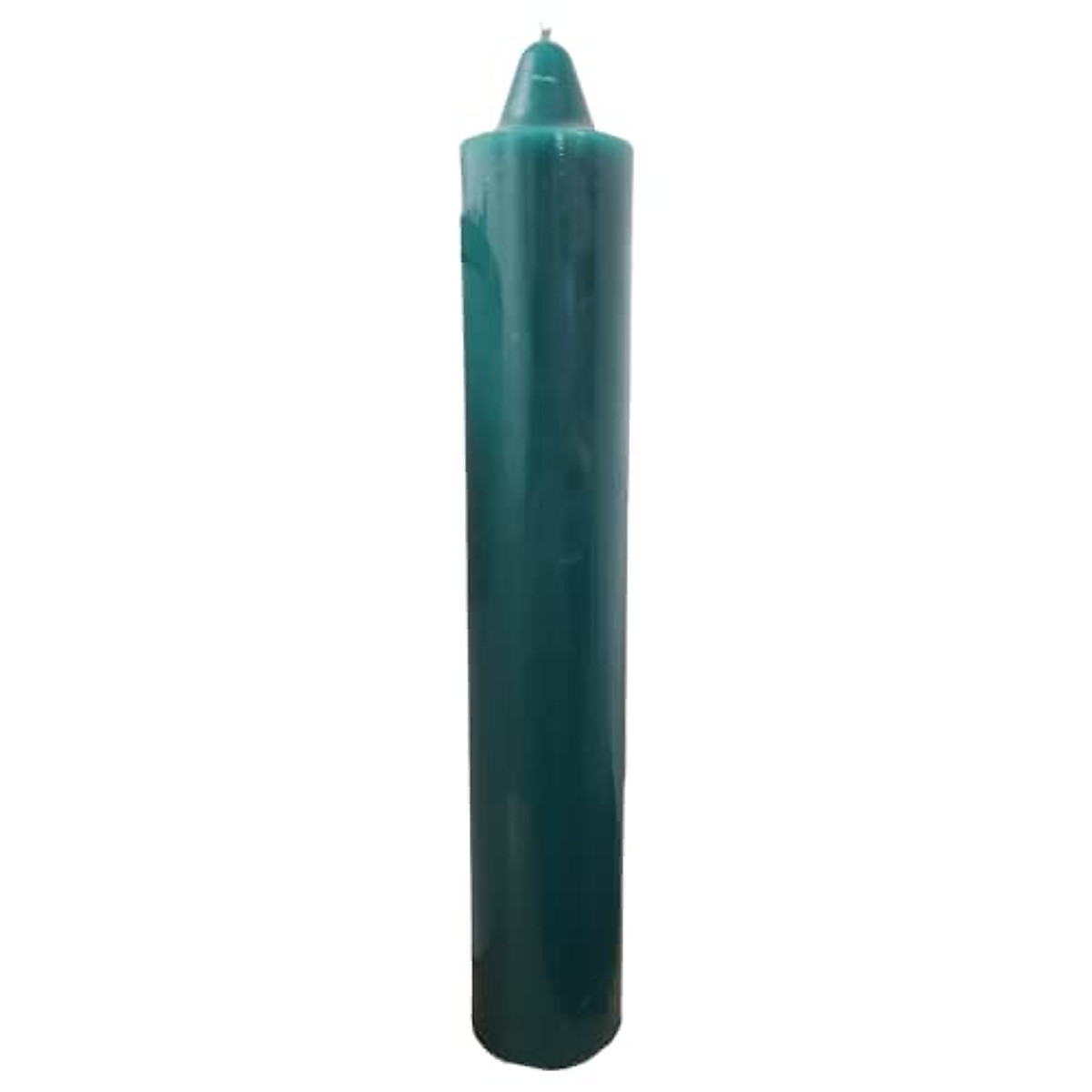 9 INCH Jumbo Pillar Candle (Wicca Spell Altar Magick Spiritual Work) (Green)