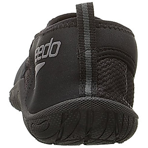 Speedo mens Surfwalker Pro 3.0 athletic water shoes, Speedo Black, 14 US