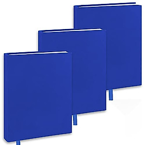 Blue Book Covers 3 Pack, 6"x9" Stretchable Book Sox Suitable for Most Hardcover Books, Up to 8.5”X9.5” Durable and Washable, Reusable Protective Cover for Textbooks