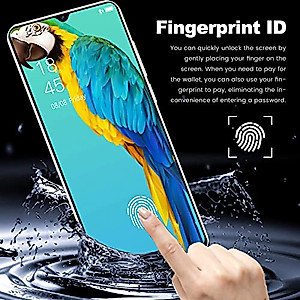 Unlocked Cell Phones, S22 Ultra 5G Android Smart Phone HD Full Screen Phone, 2+16GB RAM 6.53inch Touch Screen Dual SIM Mobile Cell Phone, Best for Father Childrens (Black)