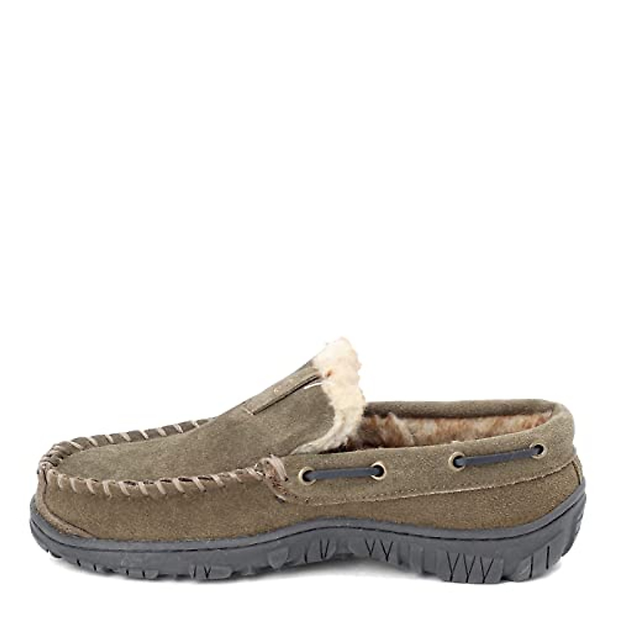 Clarks Men's, Venetian Moccasin Slipper SAGE GREEN 10 W
