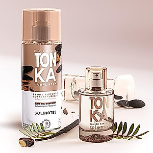 SOLINOTES Tonka Perfume for Women - Eau De Parfum | Delicate Floral and Soothing Scent - Made in France - Vegan - 1.7 fl.oz
