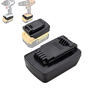 Adapter Converter for Dewalt 20V Li-ion Battery to Porter Cable 20V PCC685L PCC682L, Black & Decker 20V LBXR20 LB20 LBX20 Power Tool Battery