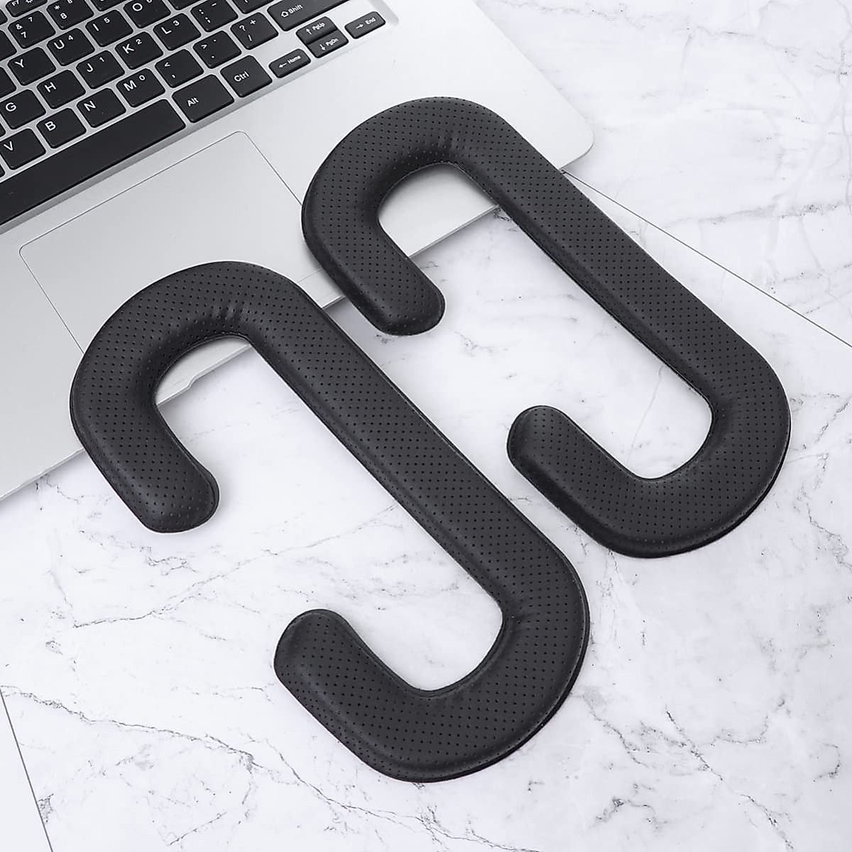 VILLCASE 4pcs Eye Cup Pu Leather Vr Face Cushion Cover Blinder Facemaks Vr Face Cover Cushion Vive Replacement Foam Vr Face Pad Pantiliners Eye Cover Vive Facial Vr Pad Mask Sheet V2 Sponge