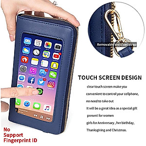 Small Crossbody Shoulder Cell phone Bag for Women,Cellphone Bags Card Holder Wallet Purse and Handbags