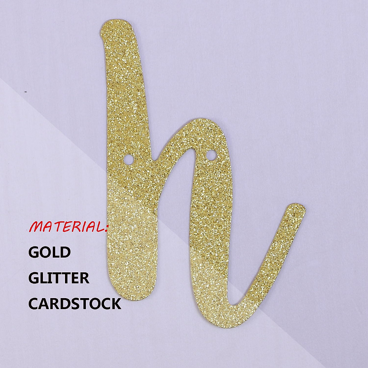 ENILSA Woohoo You Did It Banner, We are So Proud of You, Congrats Grad 2024, 2024 Graduation Party Decorations, Gold Gold Glitter.(Pre-Assembly)