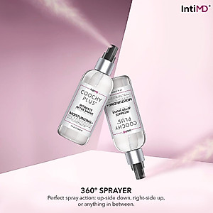 IntiMD Coochy Plus Intimate After Shave Protection Mist + Pre-Shave Elixir Moisturizer Oil Kit - HydroLock & Moisturizing Plus Continuous Hydration Reliefs Razor Burn Bump Ingrown Hair