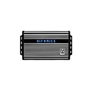 Hifonics ZTH-1625.5D Zeus Theta Compact Five Channel Car Audio Amplifier (Silver) – Class D Amp, 1600-Watt, Onboard Electronic Crossover, Built-in Bass Control, Bridgeable, Bass Remote Included
