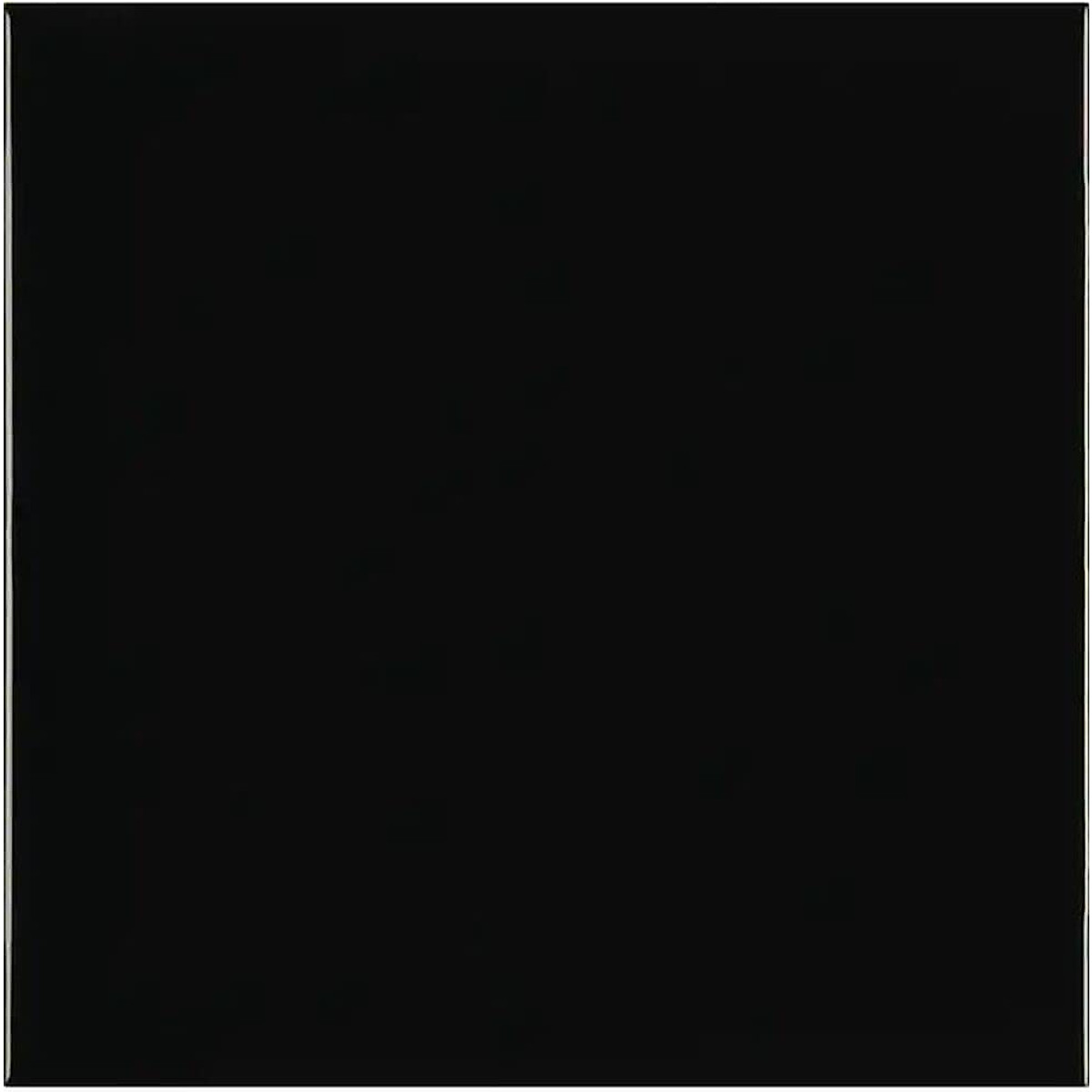 8x8 Subway Square Porcelain Floor Wall Tile Matte Finish for Backsplash Kitchen, Accent Decor, Bathroom Shower Tile (Black, Box of 30 Pieces (12.7 sq.ft))