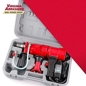 Virginia Abrasives 433-20000 1pc 3-Speed Manual Clutch Electric Core Drill - Premium Concrete Drill - Multifunctional Tool for Concrete/Masonry - Handheld Power Drills - Diamond Core Drill