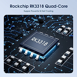 Android TV Box 11.0, X12 Plus Smart TV Box 4GB 32GB, RK3318 Chip Support 2.4G/5.8G WiFi6 100M Ethernet LAN Bluetooth 5.0 3D/6K Android Box Set Top TV Box