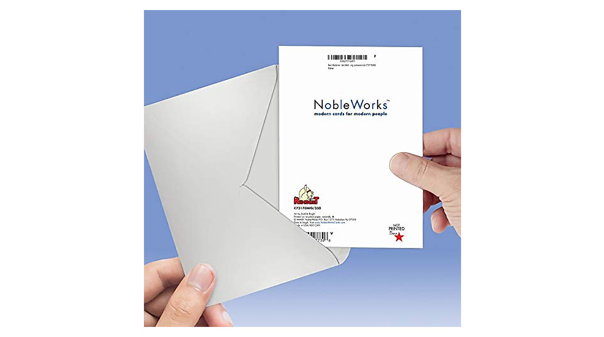 Funny Get Well Card - NobleWorks C7317GWG
