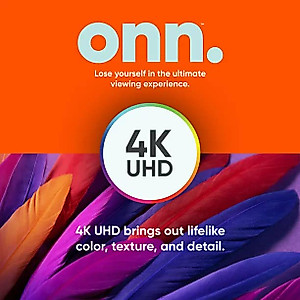 ONN 50-Inch Class 4K 2160p Smart QLED TV 60Hz Refresh Rate Compatible with Alexa & Google Assistant 100097811 (Renewed)