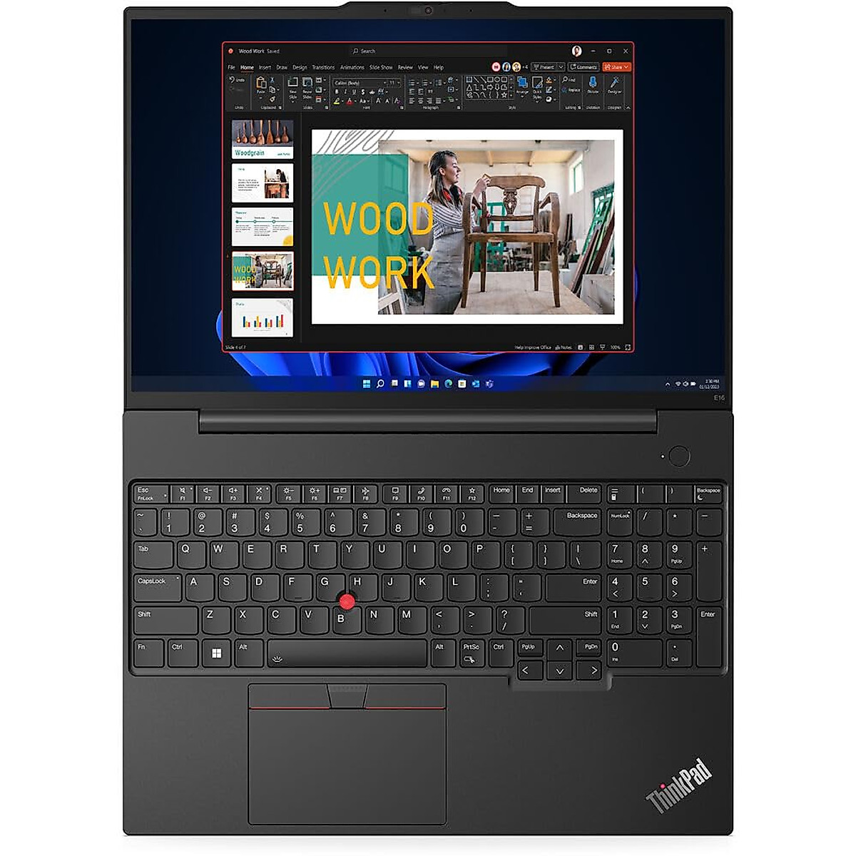 Lenovo Thinkpad E16 Gen 1 16" WUXGA IPS Touchscreen Laptop 2023 | Intel i7-1355U 10-Core | Iris Xe Graphics | Backlit Keyboard | Fingerprint | Thunderbolt 4 | Wi-Fi 6 | 24GB DDR4 1TB SSD | Win11 Pro