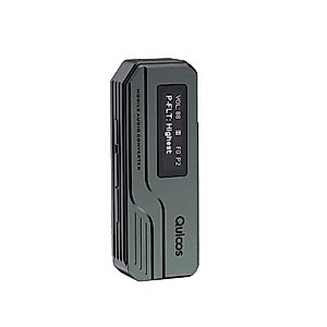 QLS MC01/MC01se Portable USB DAC/AMP Dual Flagship CS43131 HiFi Decoder Headphone Amplifier 4.4mm/3.5mm Type-C USB (MC01 Grey)