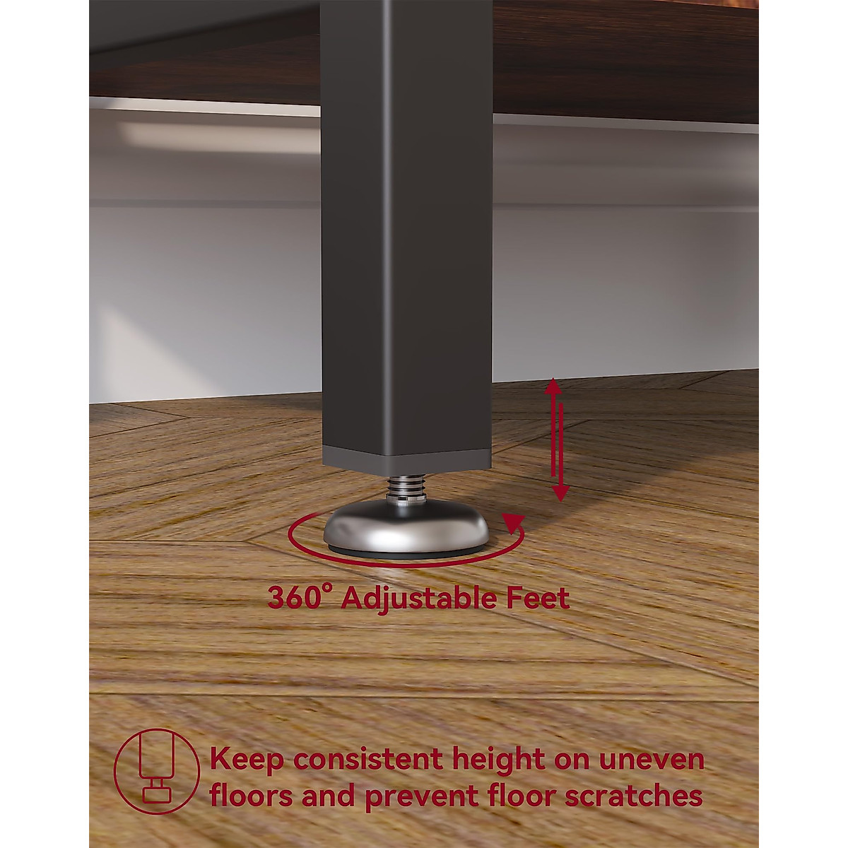 YMYNY 3 Tiers Bookcase, Industrial Metal Bookshelf with Side Fence, Storage Organizer for Living Room, Home Office, Bedroom, Display Racks, Sofa Side Table, Rustic Brown, 29.5*15.75*11.4" UHST008H