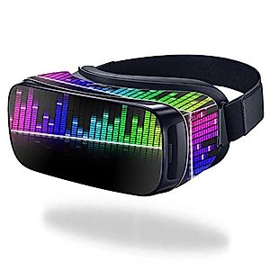 MightySkins Skin Compatible with Samsung Gear VR (Original) Cover wrap Sticker Skins Keep The Beat