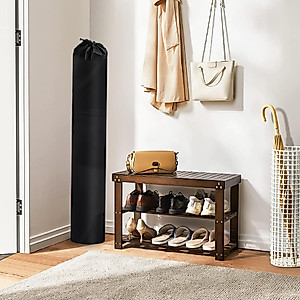 Klmnop Jumbo Rug Storage Bag for Rugs up to 10×14 Ft, Carpet Bag Protection for Rolled Rug, Rug Bags for Moving Storage Transport(28×142 Inch)