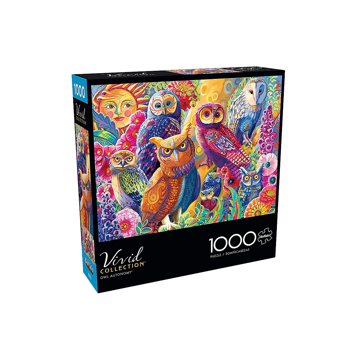 Buffalo Games - Laura Audi - Owl Autonomy - 1000 Piece Jigsaw Puzzle for Adults -Challenging Puzzle Perfect for Game Nights - Finished Size is 26.75 x 19.75