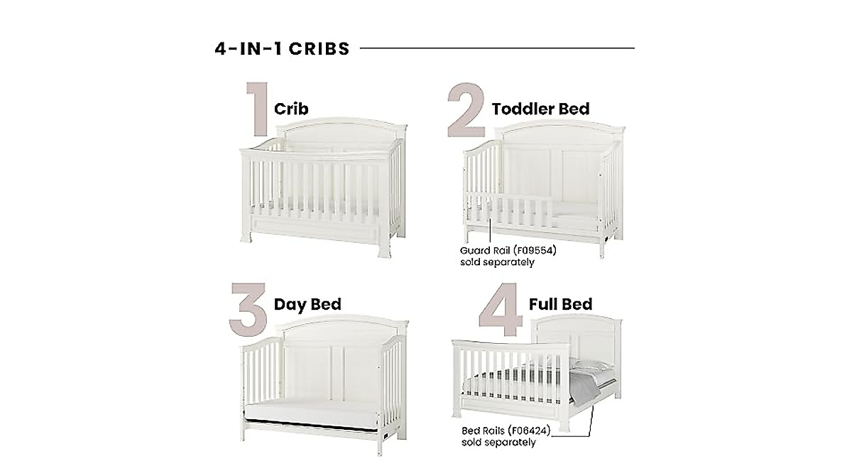 Child Craft Legacy Westgate 4-in-1 Convertible Crib