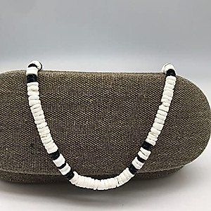 SXNK7 Puka Shell Necklace for Women and Men Heishi Necklace Summer Surfer Necklace Choker for Teens (mixed color 18.0 Inches 2)