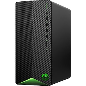 [Geforce RTX 3060] 2022 HP Pavilion Gaming Desktop PC, 32GB RAM, 1TB SSD+2TB HDD, Intel i5-10400F, Wired Mouse & Keyboard, Bluetooth, Wi-Fi, USB Type-C, Display Port, HDMI, Windows 11, Mousepad