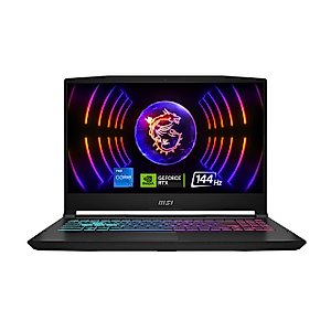 MSI Katana 15 15.6" 144Hz FHD Gaming Laptop: 13th Gen Intel Core i7, RTX 4070, 16GB DDR5, 1TB NVMe SSD, USB-Type C, Cooler Boost 5, Win11 Home: Black B13VGK-484US (Renewed)