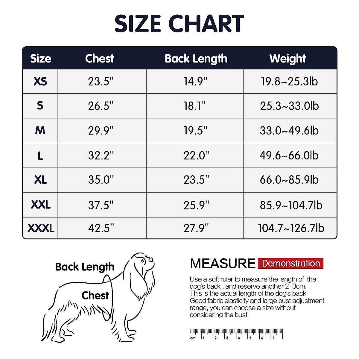 Dog Recovery Suit Abdominal Wound After Surgery Wear Prevent Licking Wounds E-Collar & Cone Alternatives Postoperative Shirt Dog Pajamas Long Sleeve Prevent Shedding (Large, Blue)