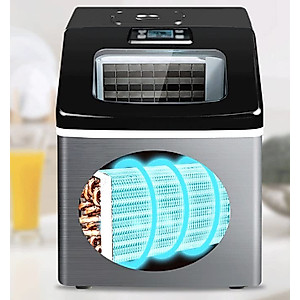 BybAgs ICES Ice Maker Small Commercial Square Ice Cube Making Tools Equipment Household Appliances Frozenhines for Business