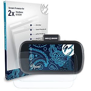 Bruni Screen Protector compatible with Nextbase 612GW Protector Film, crystal clear Protective Film (2X)