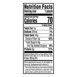 Gerber Organic Baby Food Pouches, Toddler, Plant-tastic, Banana Berry & Veggie Smash, 3.5 Ounce (Pack of 12)