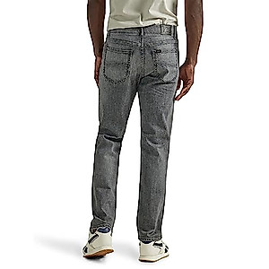 Lee Men's Extreme Motion Regular Straight Jean, Oscelo, 34W x 32L
