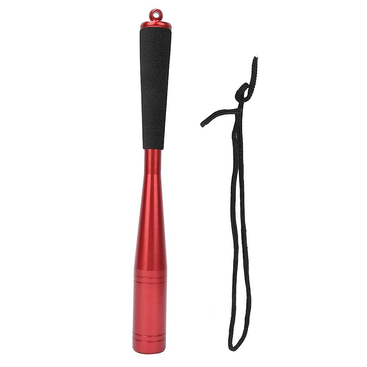 Redxiao 【𝐁𝐥𝐚𝐜𝐤 𝐅𝐫𝐢𝐝𝐚𝒚】 Fish Priest, Fishing Bat Tool, Portable 25mm Diameter Aluminium Alloy Head for Sea/Fresh Fishing Fishing Lover Outdoor Use Adult Children Fishing Tackle(red)