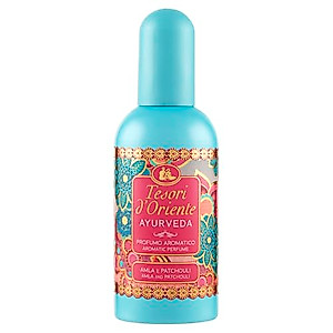 Tesori d'Oriente Ayurveda Perfumes for Women, Eau De Toilette, Women’s Fragrances, Elegant Aroma Composition with Blend of Rare & Precious Oil100ml 3.38fl.oz [Italian Import]
