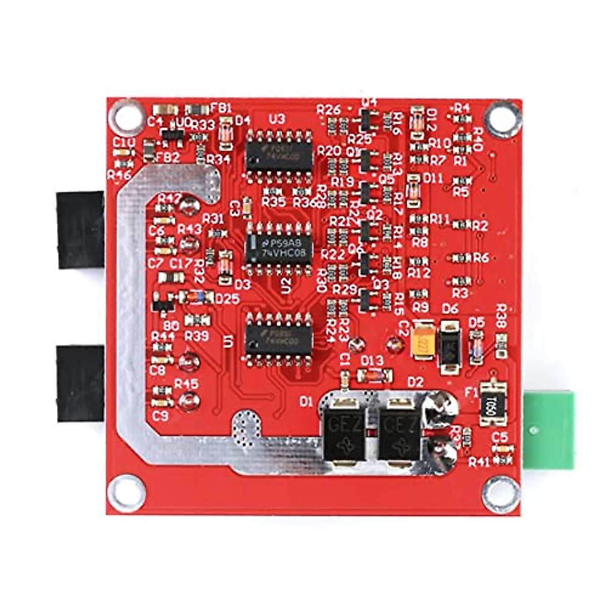Davitu Motor Driver - XY-160D Dual Channel DC Motor Driver Module 160W 7A 12V 24V H-bridge L298 Logic Control Signal Optocoupler PWM Drive