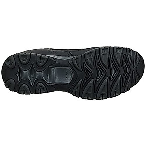 Skechers mens After Burn M. Fit Loafer, Black/Charcoal, 12 US, 51866-076